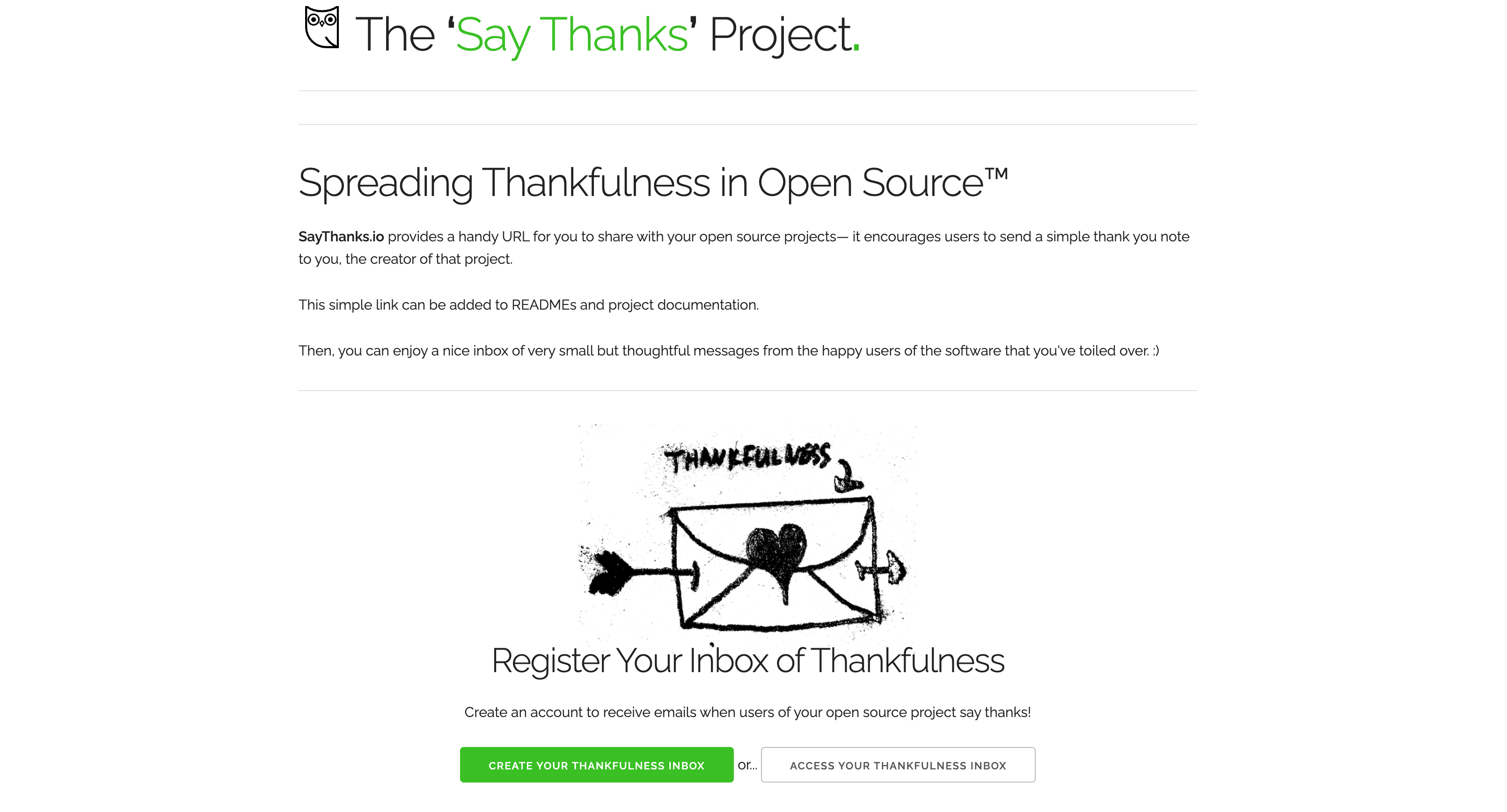 Say Thanks: showing gratitude to open-source maintainers · Stan's blog